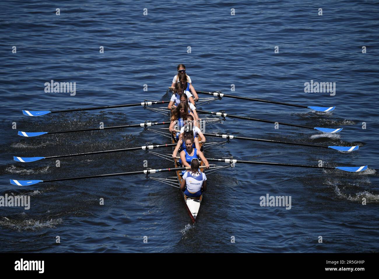 Prague, Czech Republic. 3rd June, 2023. Athletes compete in the 110th ...