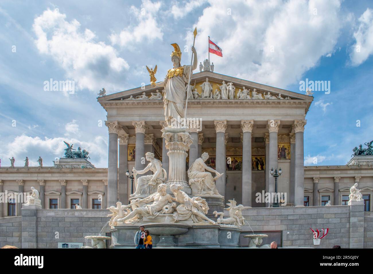 vienna, austria. 1 may 2023 goddess of wisdom the pallas-athene ...