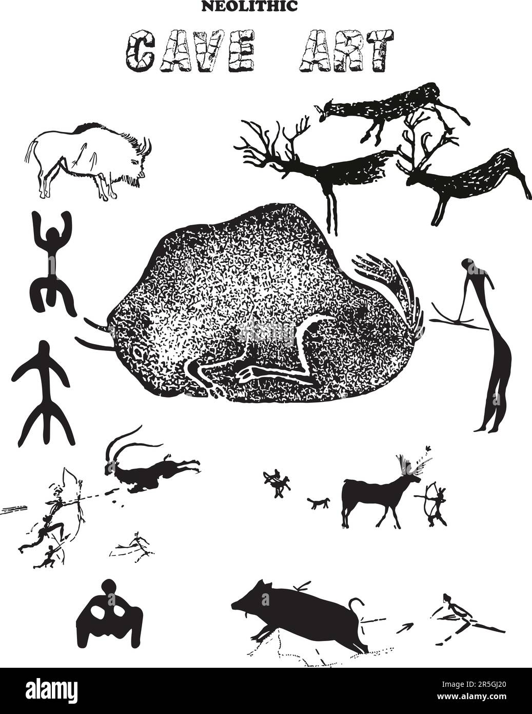 Neolithic art hi-res stock photography and images - Alamy