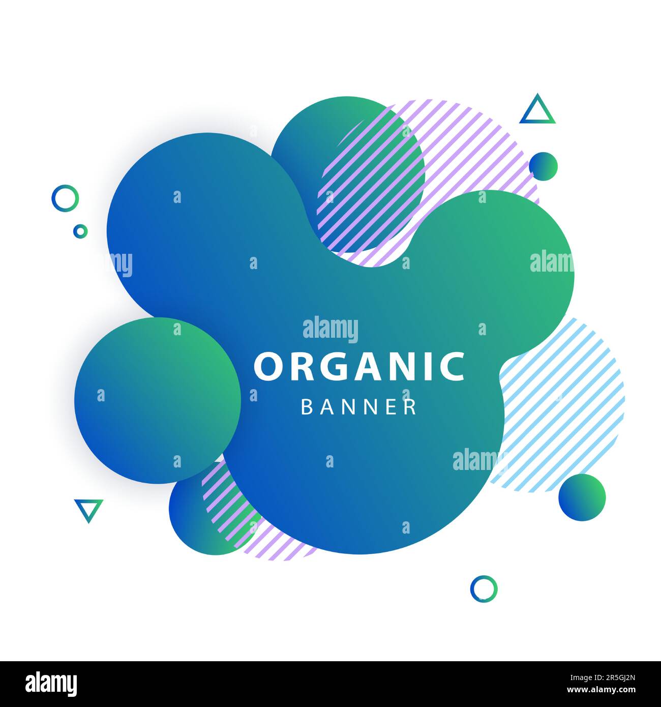 Layered fluid blue blobs Stock Vector Image & Art - Alamy