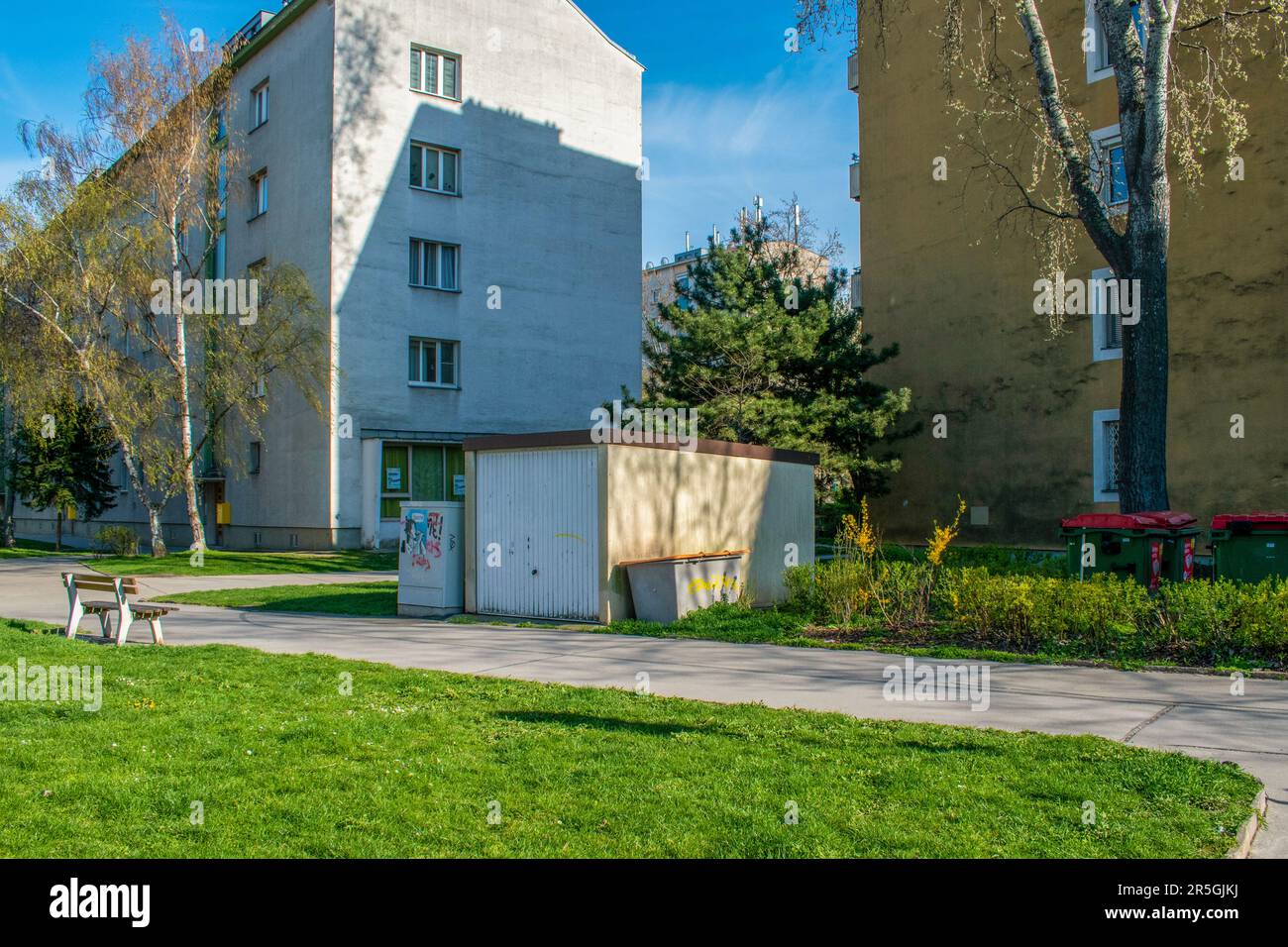 vienna, austria. 6 April 2023 afternoon delight nature's play of light ...