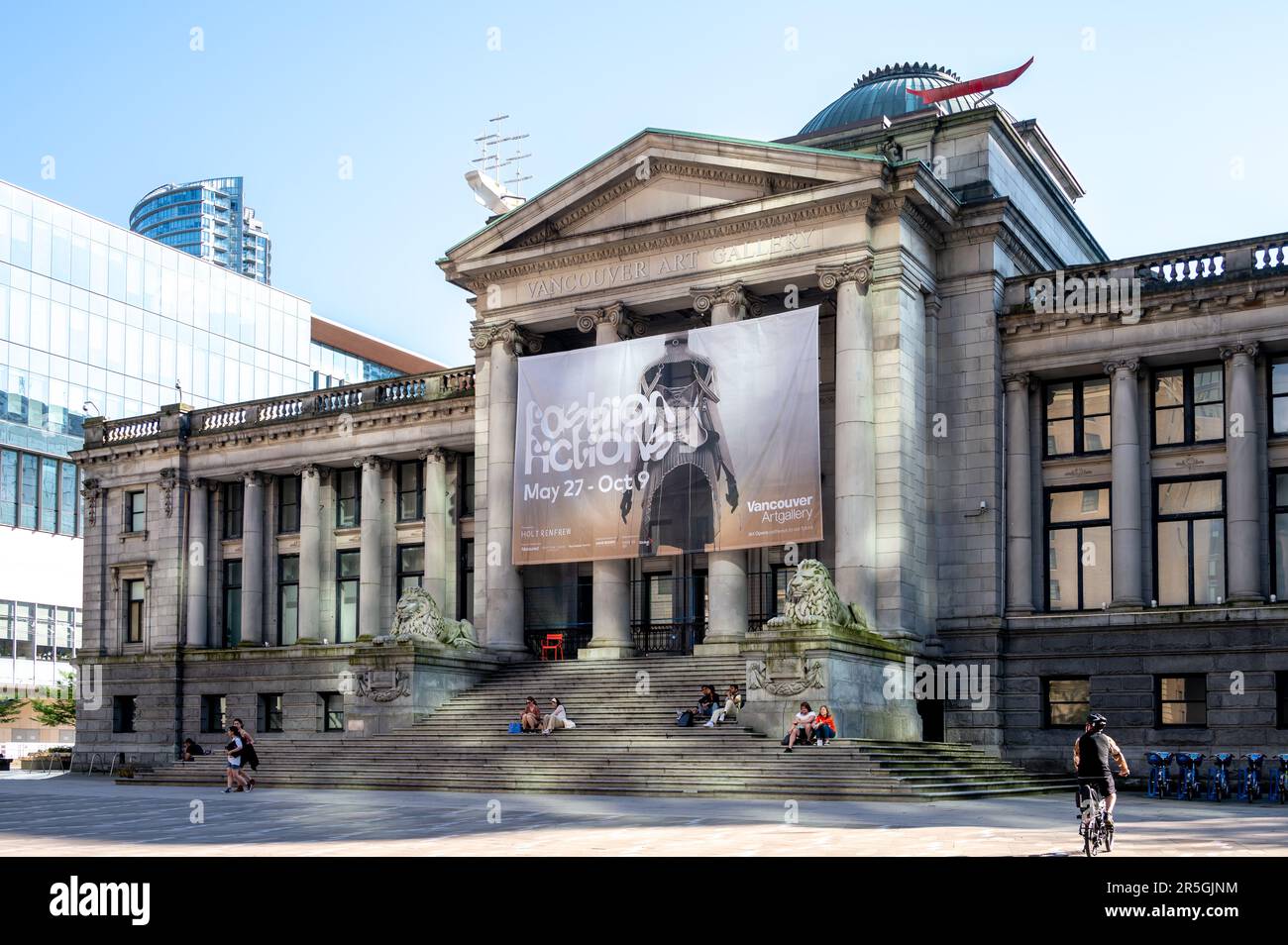 Vancouver, British Columbia - May 26, 2023: Exterior edifice of the ...