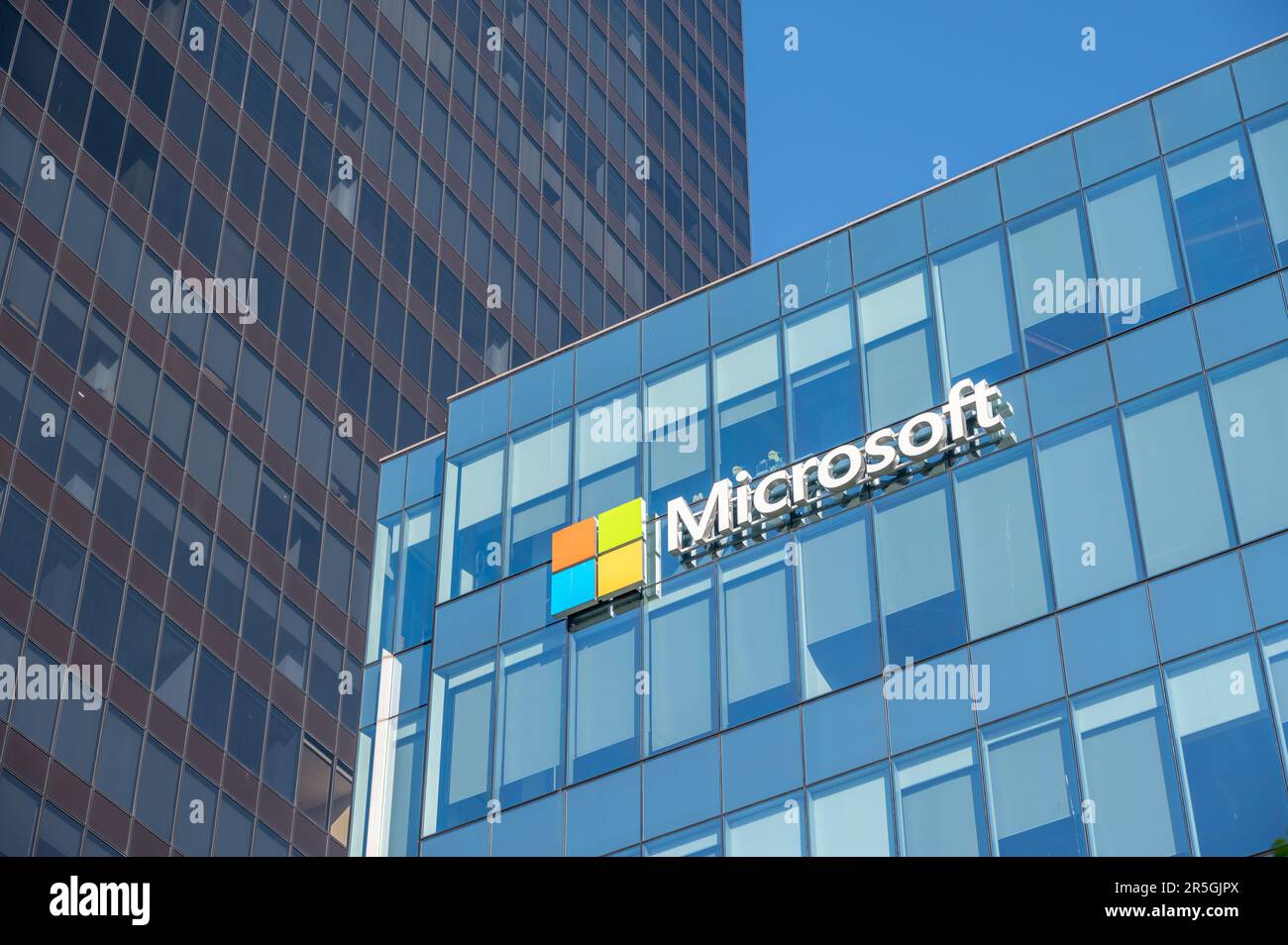 Microsoft logo 2023 hi-res stock photography and images - Alamy
