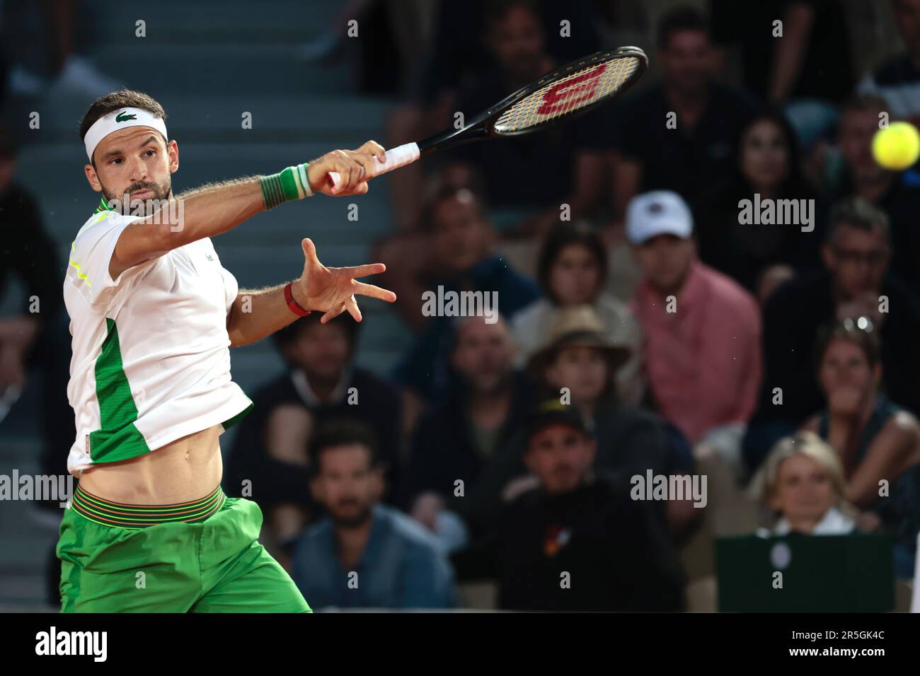 Paris, France. 3rd June, 2023. Tennis player Grigor Dimitrov from ...