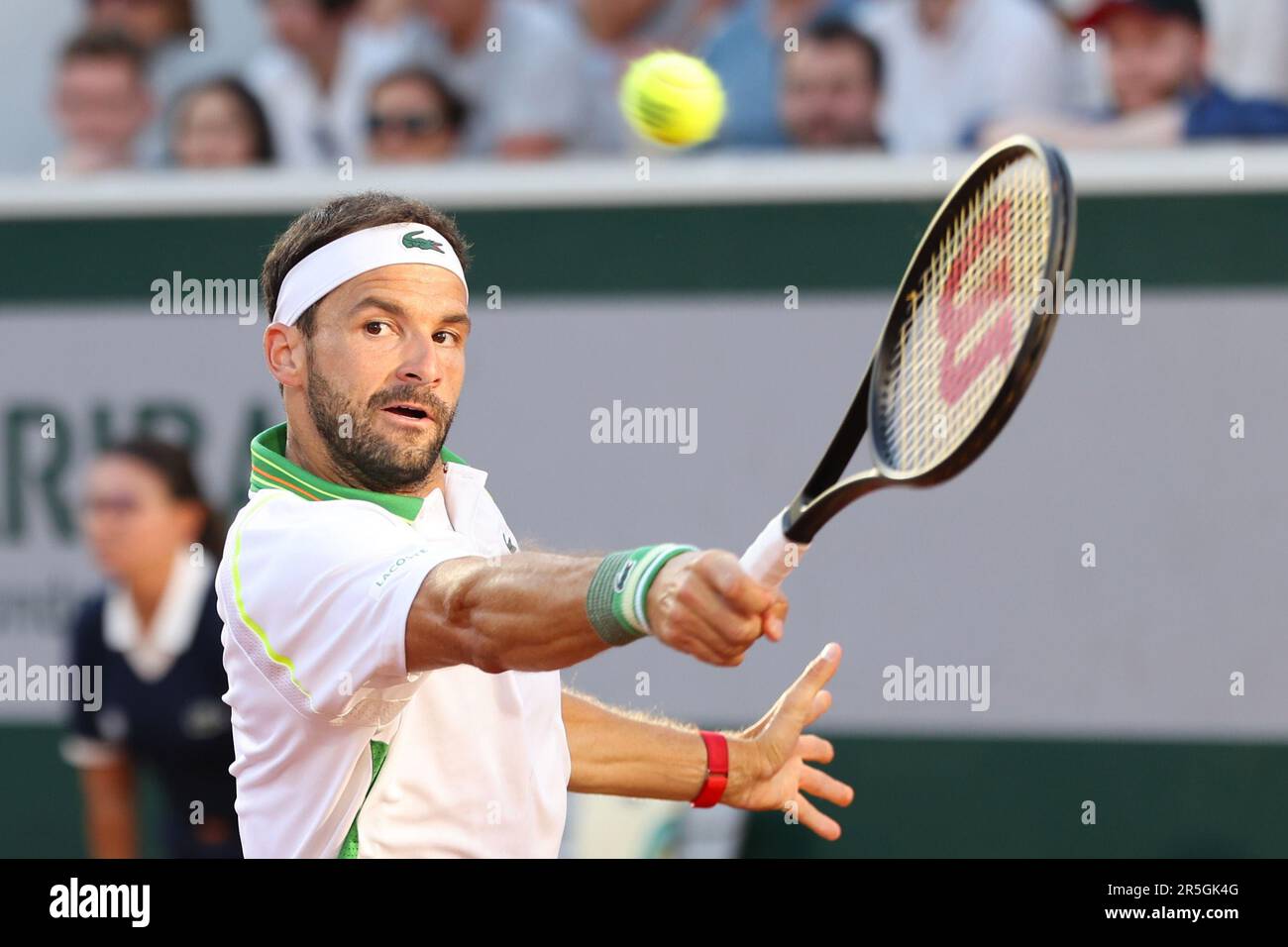 Paris, France. 3rd June, 2023. Tennis player Grigor Dimitrov from ...