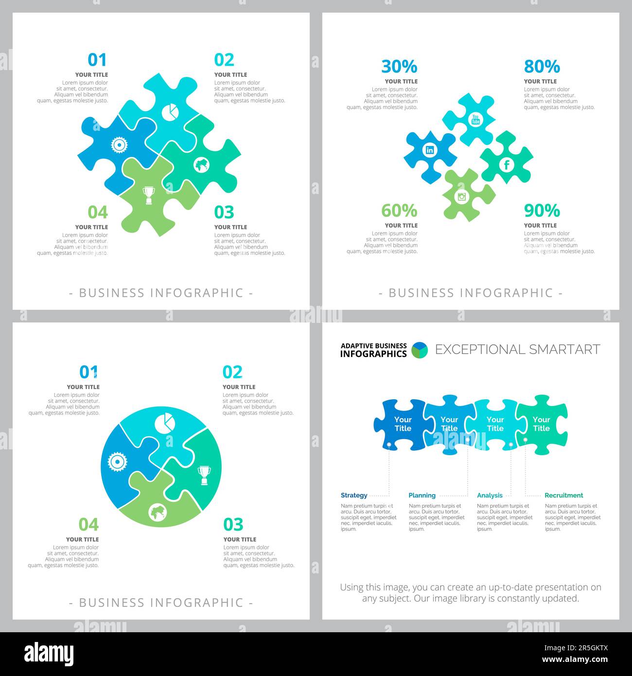 Creative diagram layout set Stock Vector Image & Art - Alamy