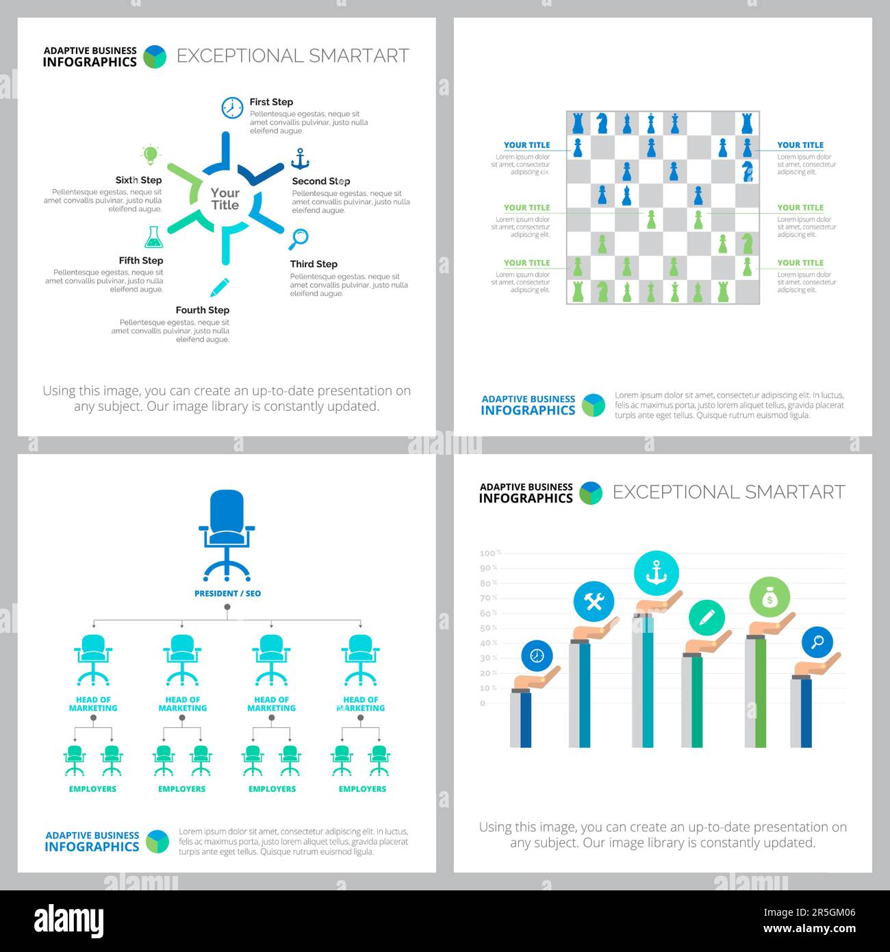 Colorful diagram design set Stock Vector Image & Art - Alamy