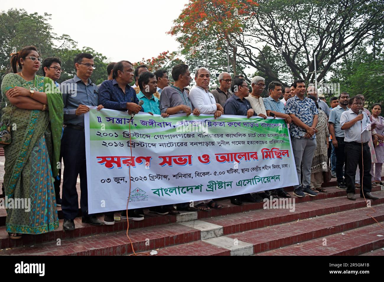 Protesters hold placard expressing their opinion during the ...