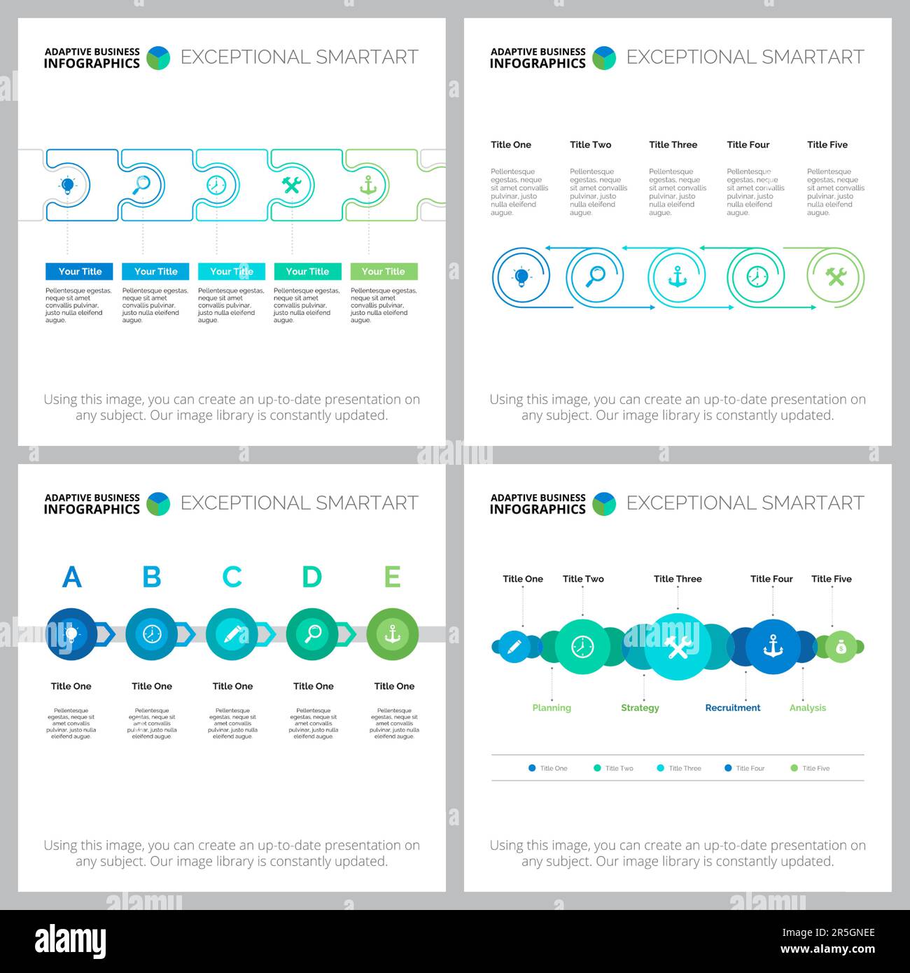 Set of original financial infographic charts Stock Vector Image & Art ...
