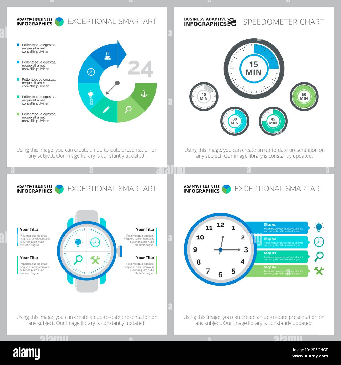 Set of analysis concept infographic charts Stock Vector Image & Art - Alamy