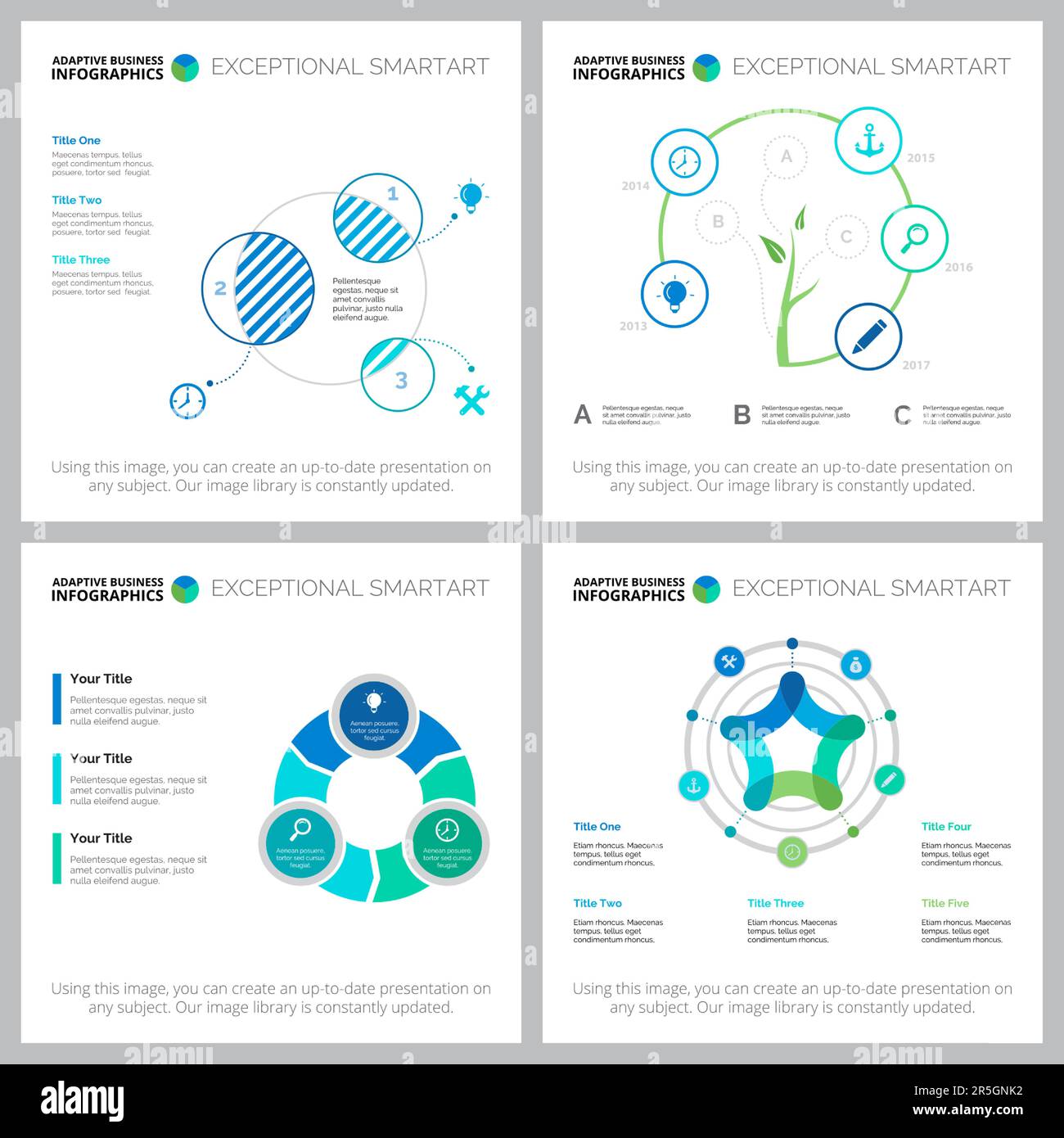 Collage of business infographic diagrams Stock Vector Image & Art - Alamy