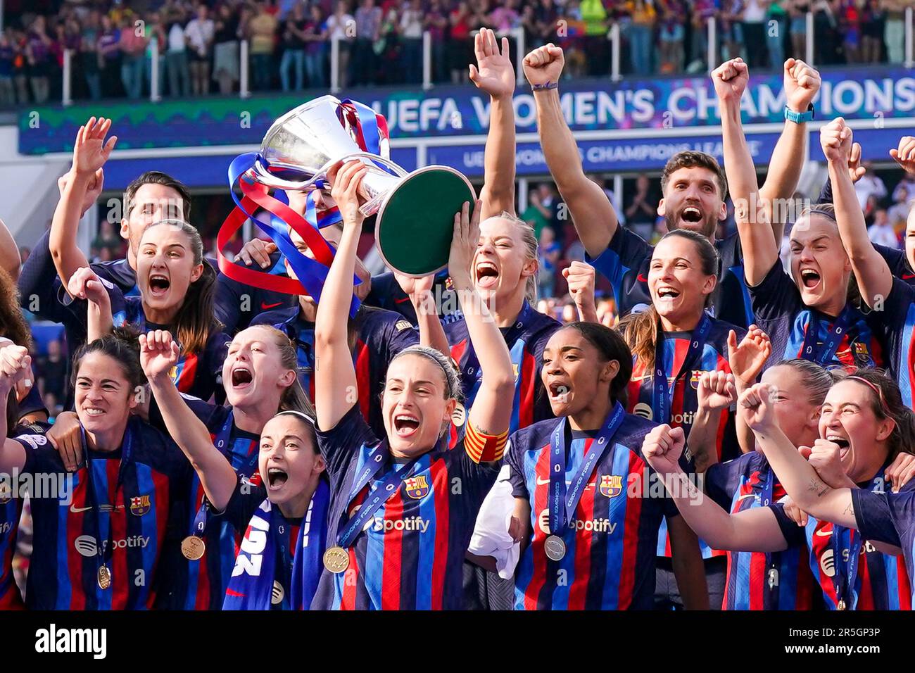 Uwcl trophy hi-res stock photography and images - Alamy