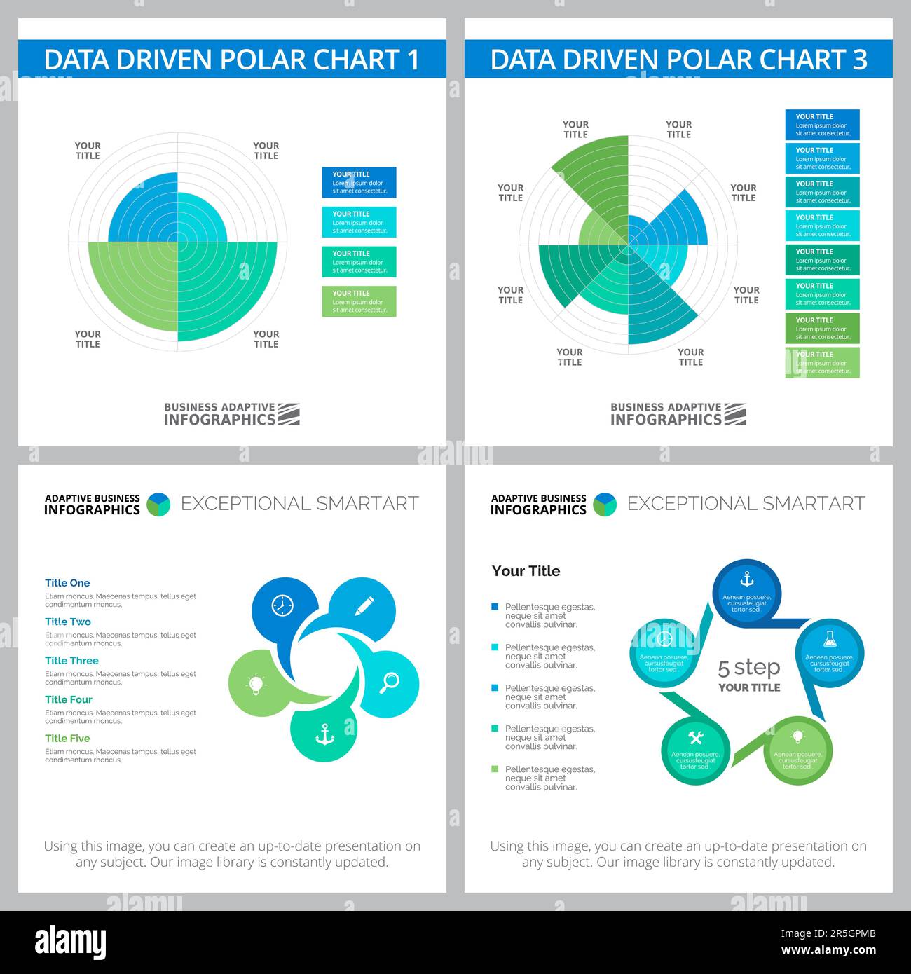 Creative infographic set for annual report Stock Vector Image & Art - Alamy