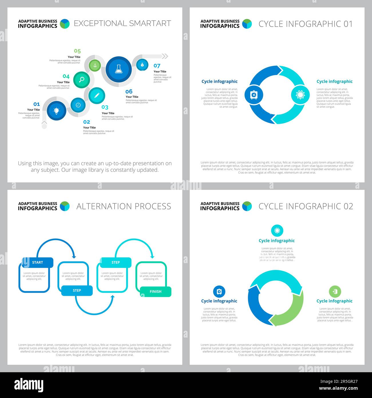 Set of analysis concept infographic charts Stock Vector Image & Art - Alamy