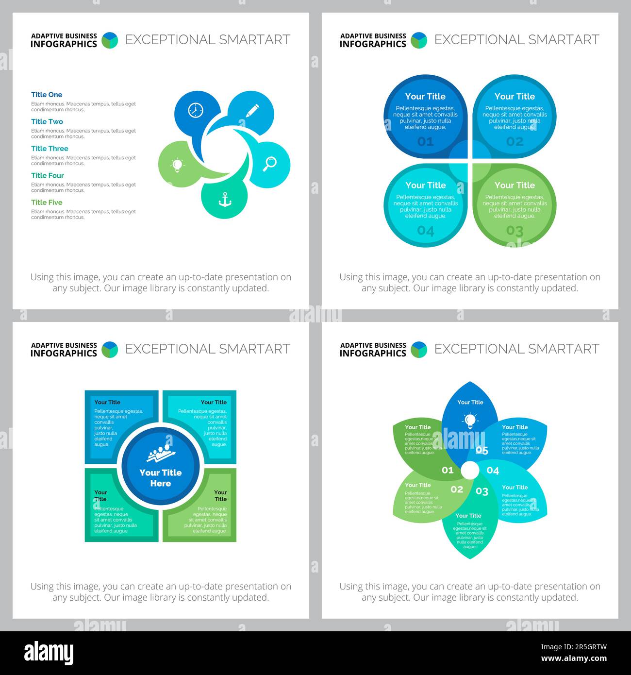 Trendy infographic design set Stock Vector Image & Art - Alamy
