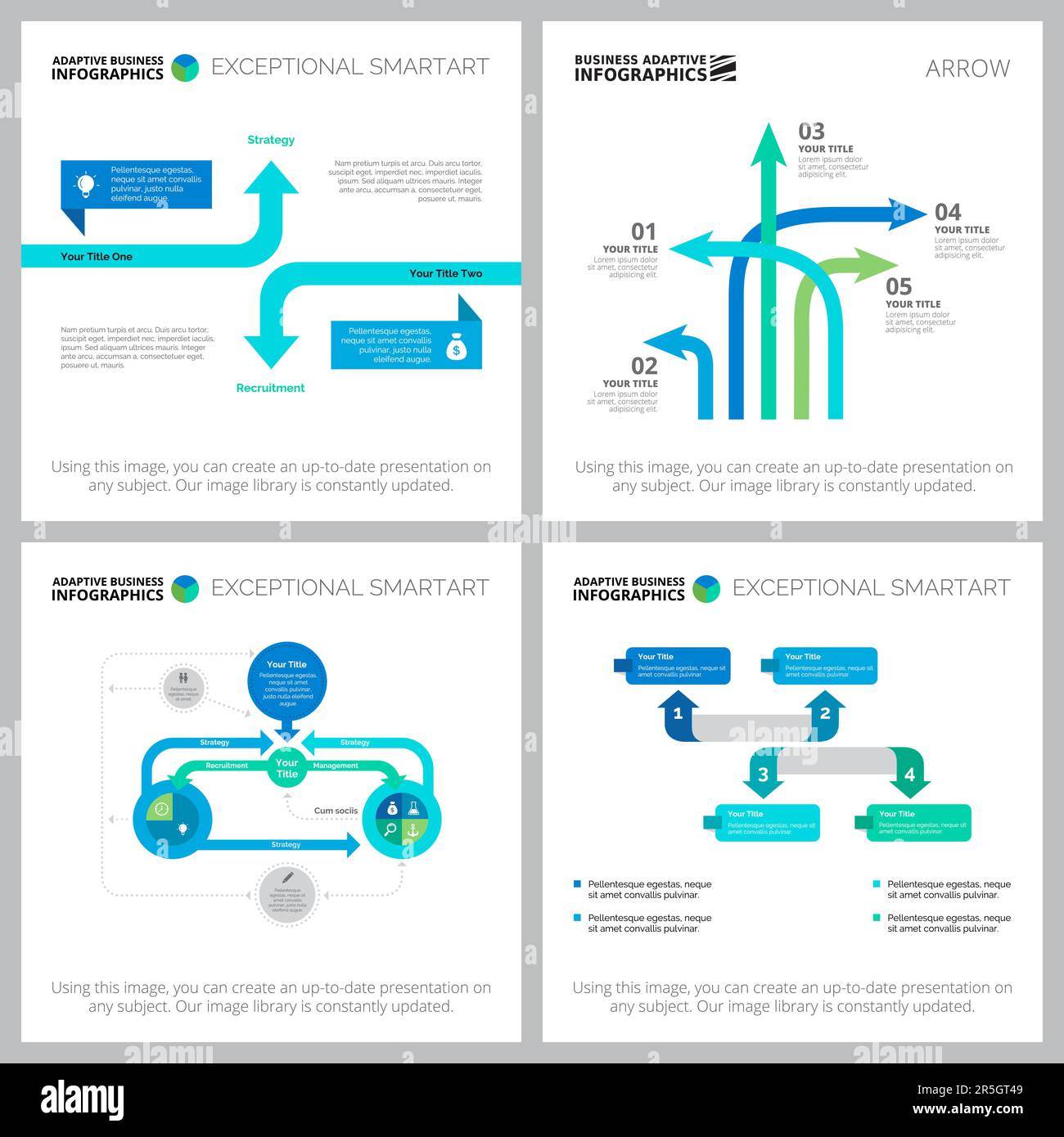 Collage of graphic business infographic charts Stock Vector Image & Art ...