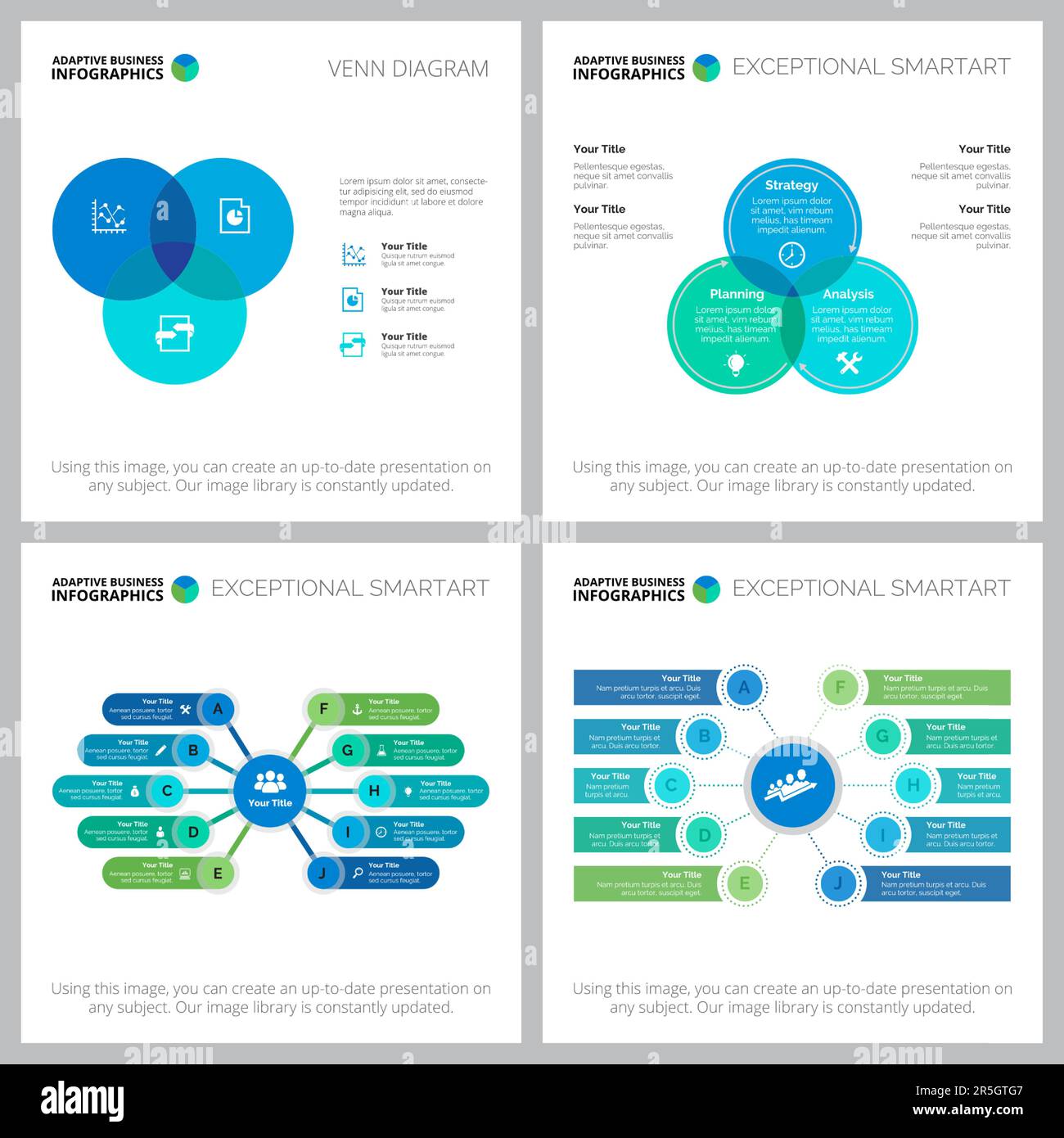 Set of business infographic slide design Stock Vector Image & Art - Alamy