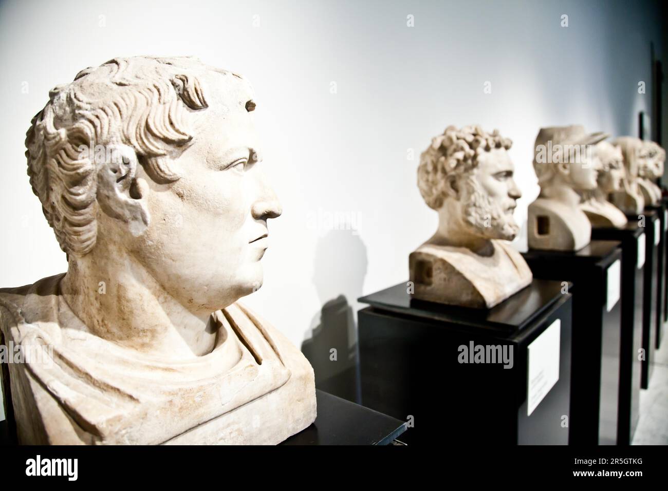 Statue collection of classical model, Naples, Italy Stock Photo - Alamy