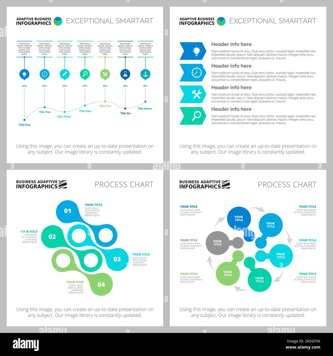 Collage business infographic slide hi-res stock photography and images ...