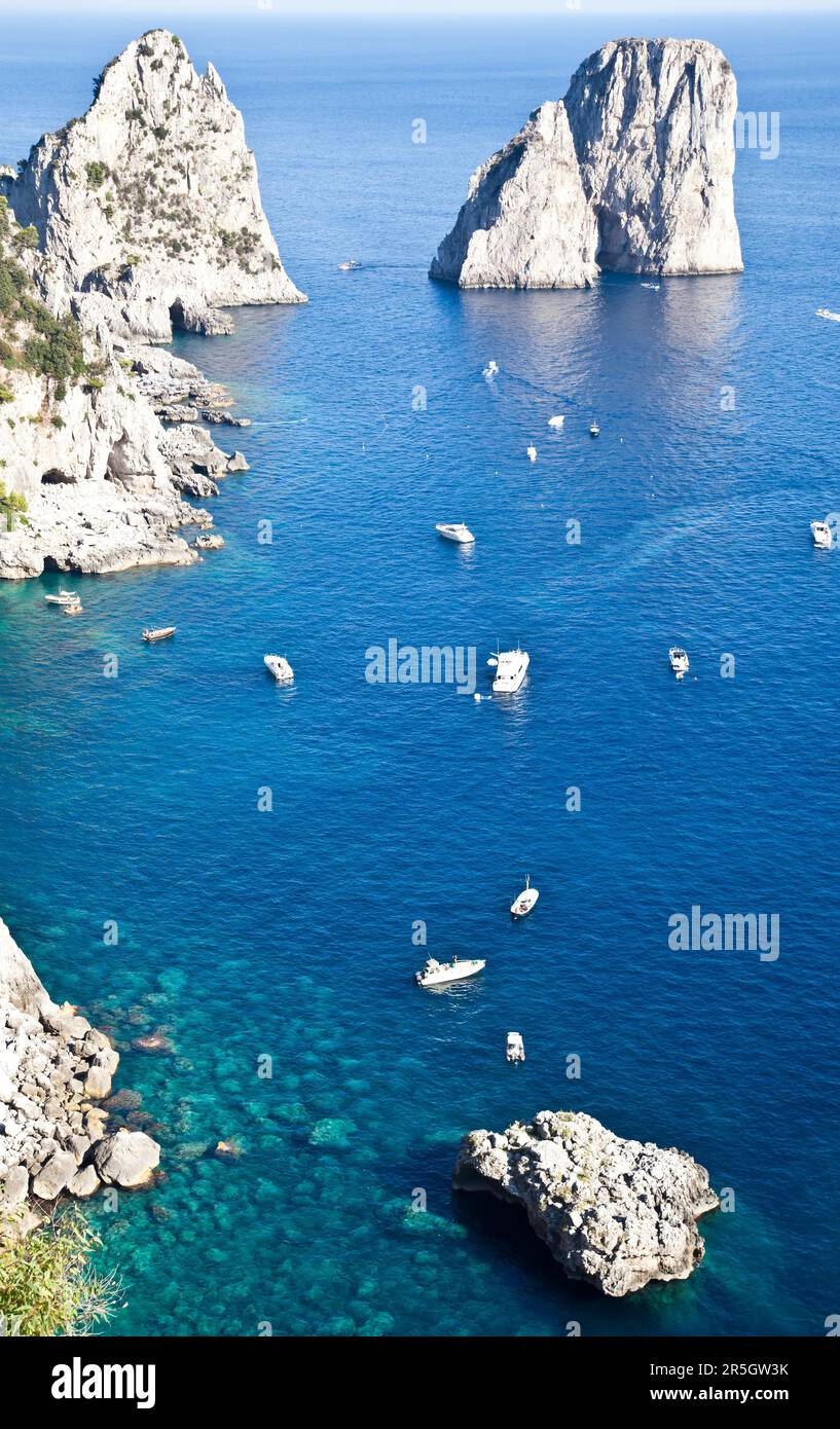 Capri island in beautiful hi-res stock photography and images - Alamy