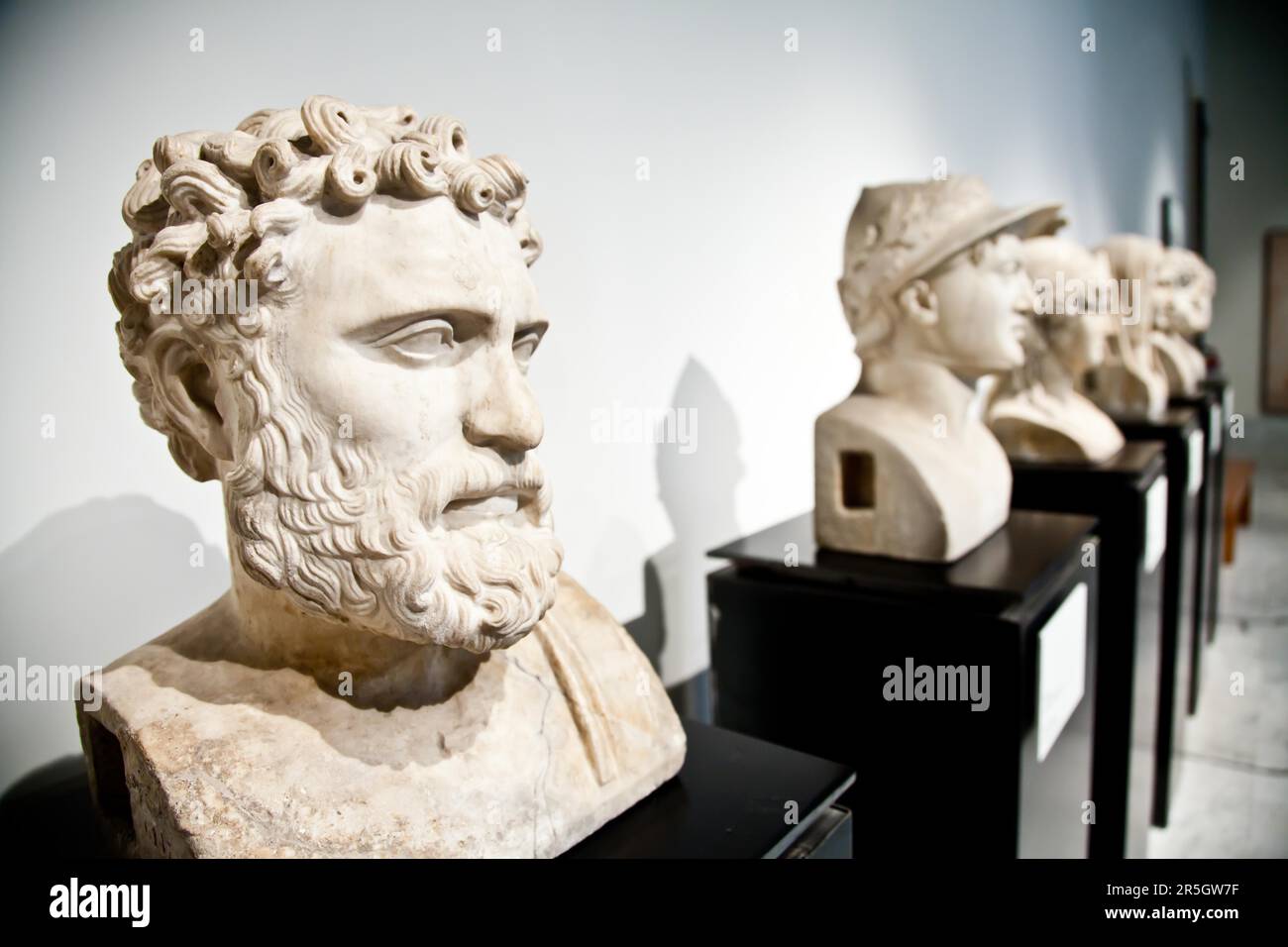 Statue collection of classical model, Naples, Italy Stock Photo - Alamy