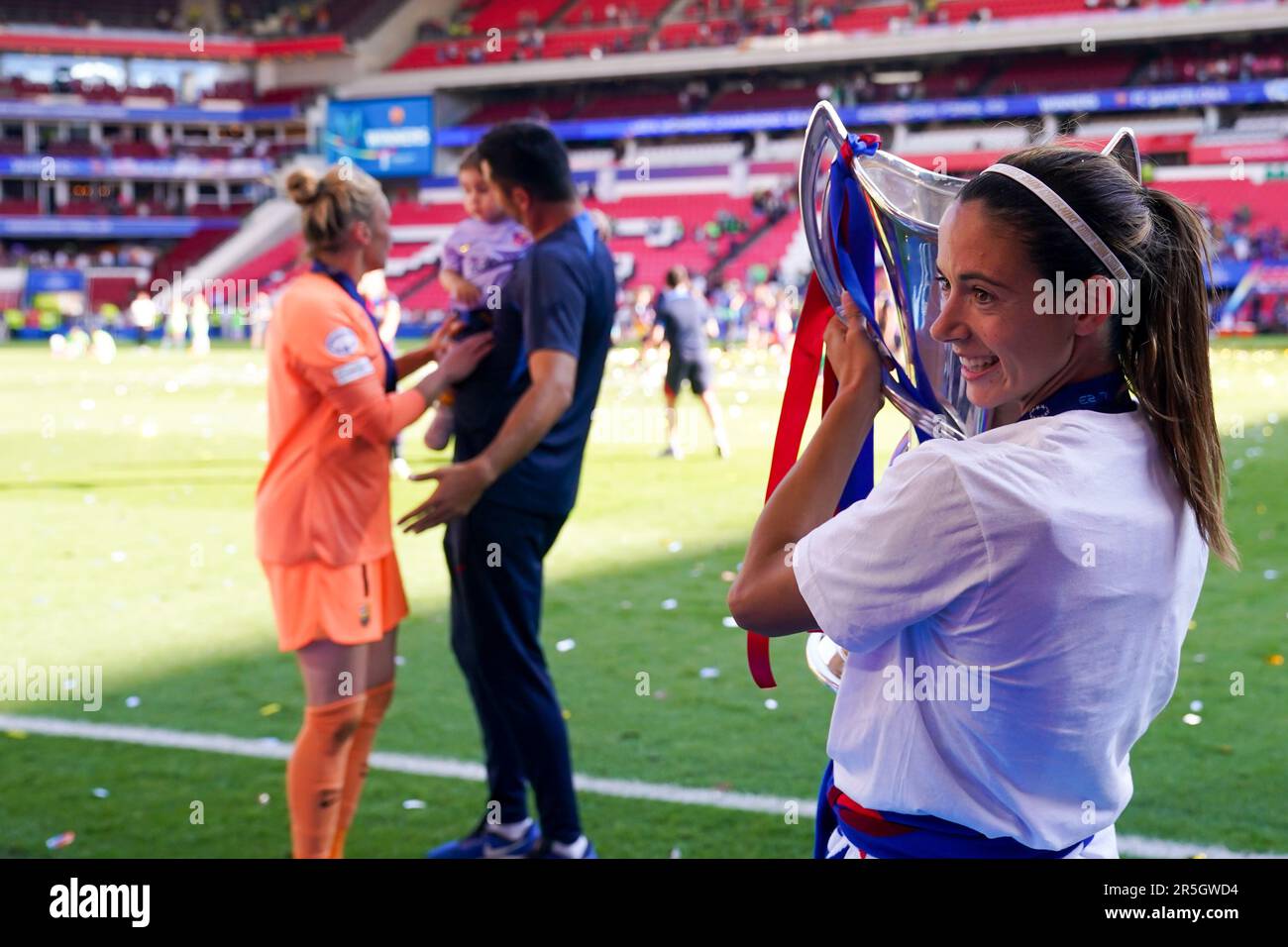 Bonmati champions league trophy hi-res stock photography and images - Alamy