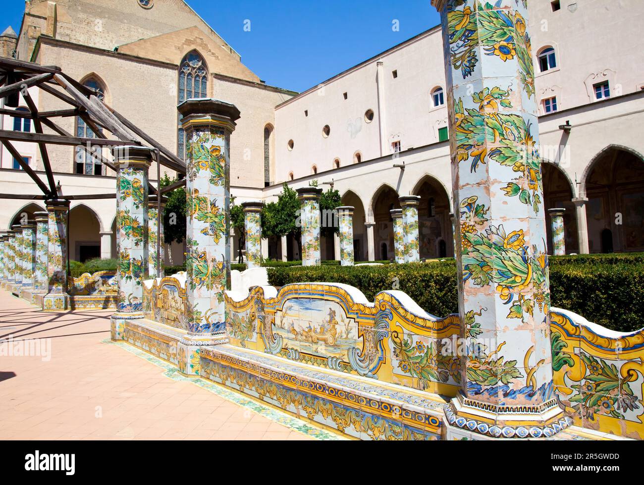 Santa Chiara is a religious complex in Naples, southern Italy, that ...