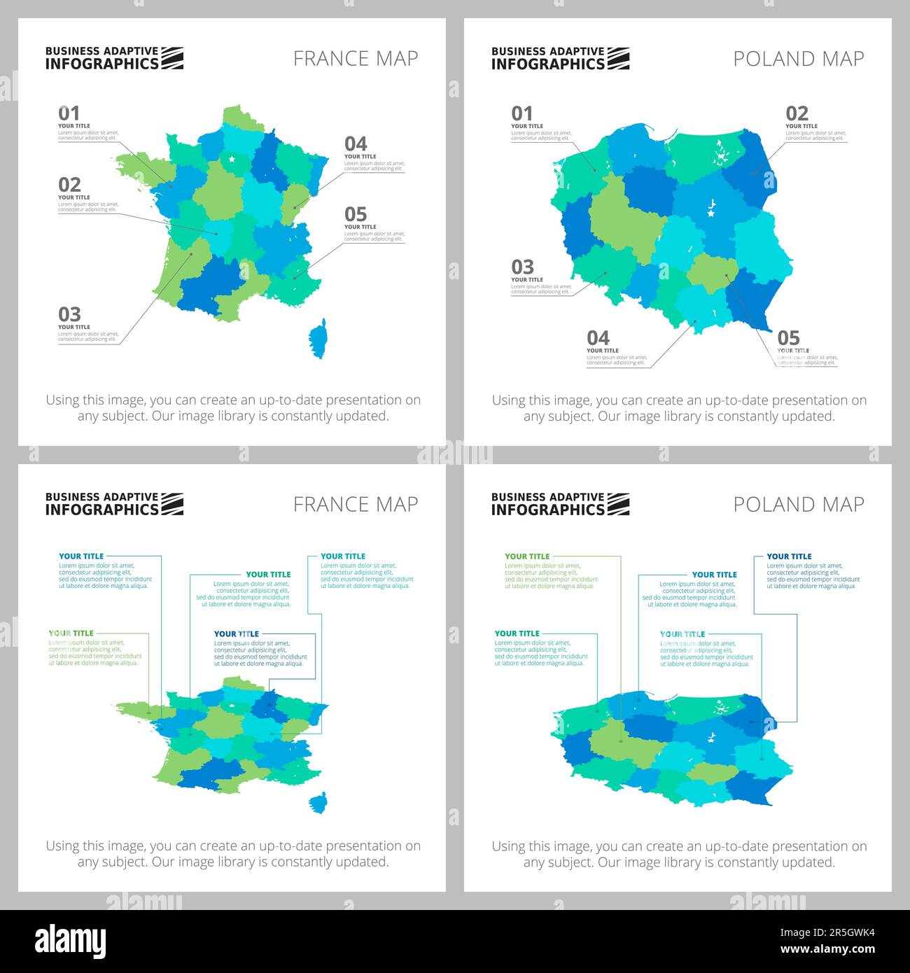 Creative infographics set for statistical report Stock Vector Image ...
