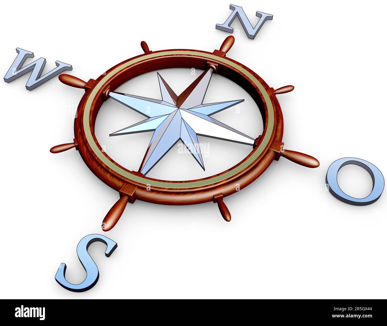 high resolution 3D illustration of a navigation concept Stock Photo - Alamy