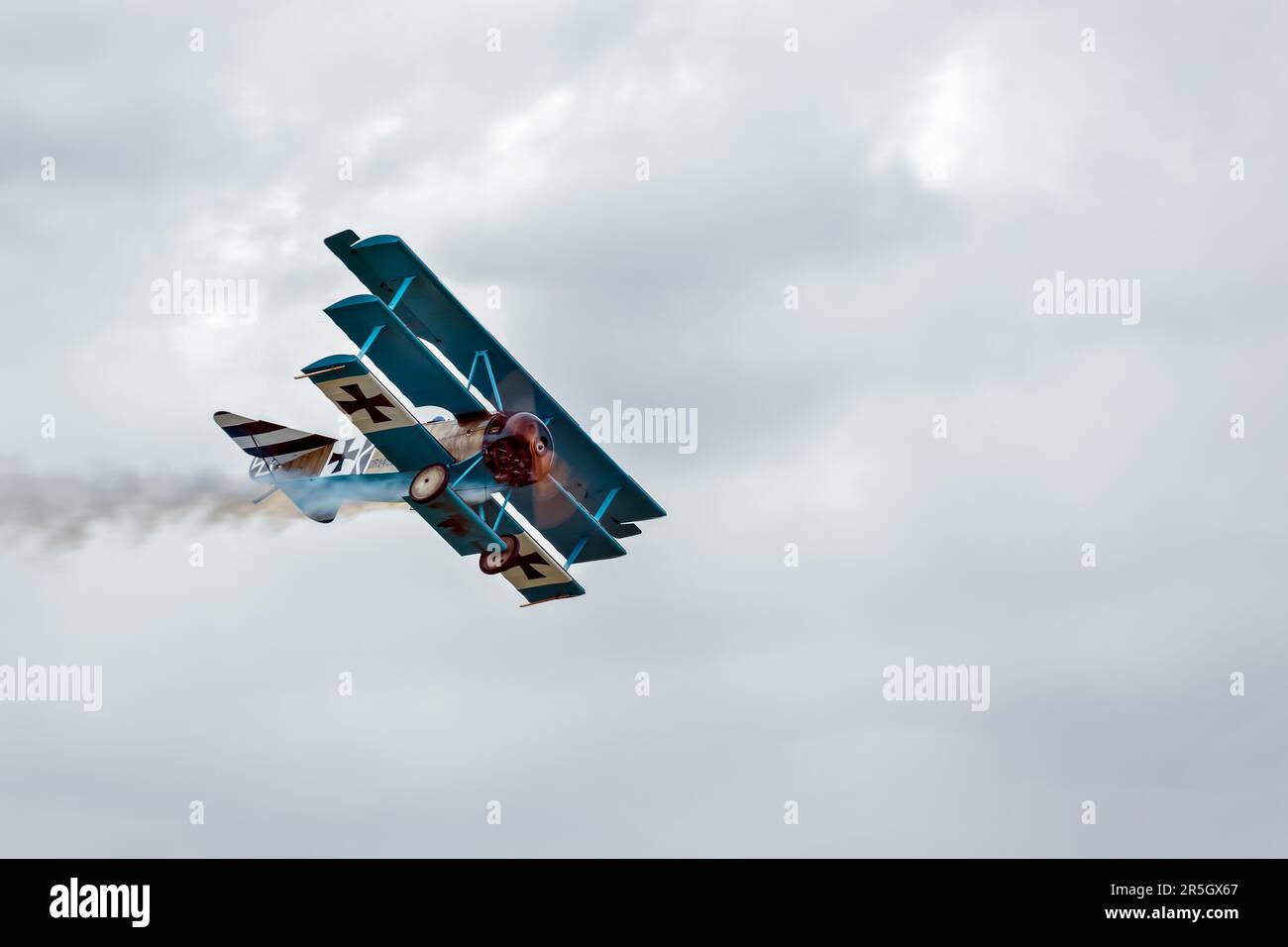 Great War Display Team - Fokker DR1 Triplane Stock Photo - Alamy
