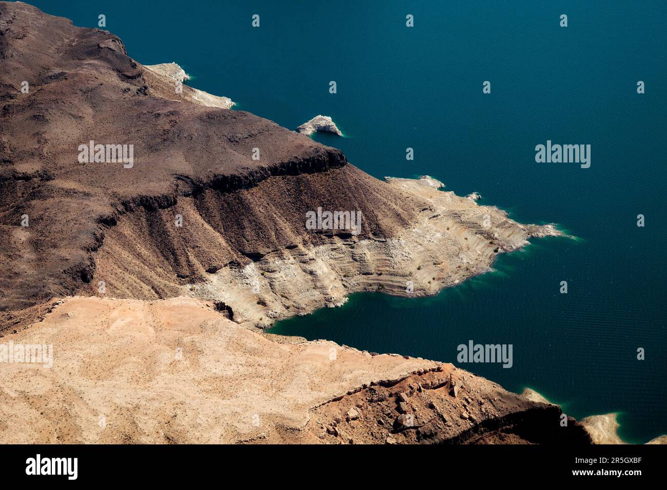 Aerial view of Lake Mead Stock Photo - Alamy