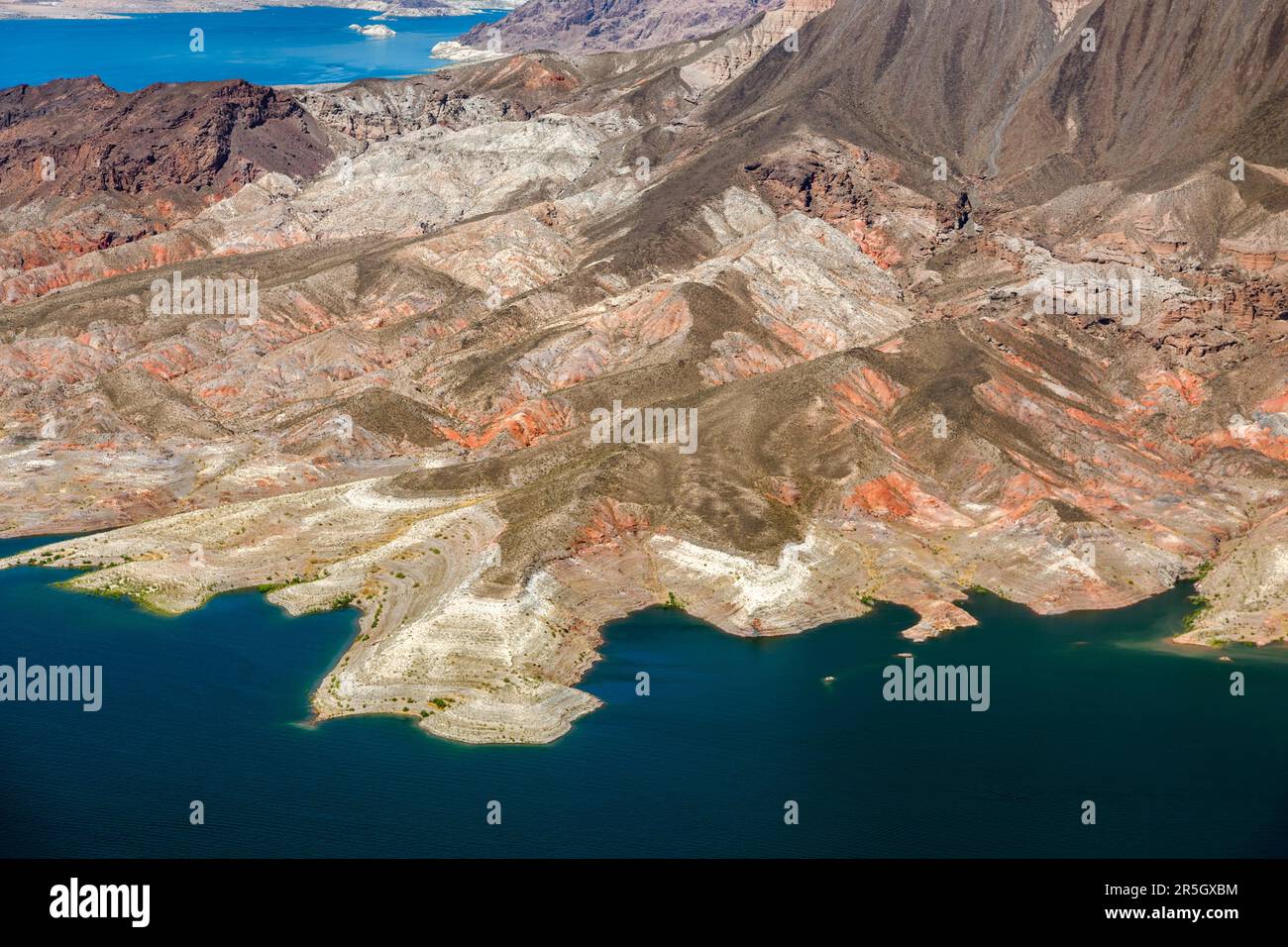 Aerial view of Lake Mead Stock Photo - Alamy
