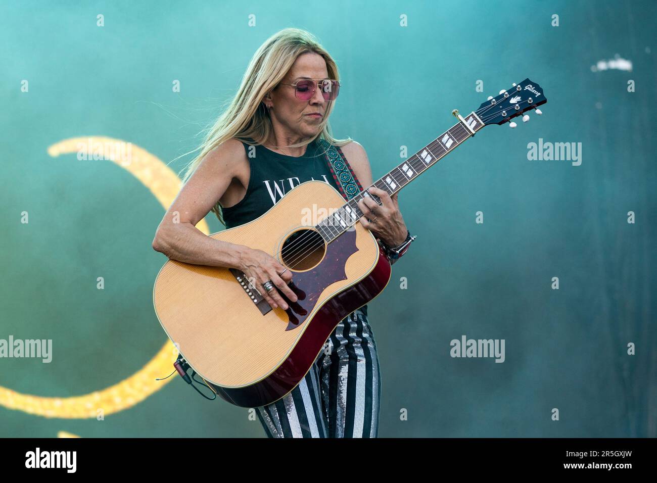 Sheryl Crow performs at Railbird Music Festival on Saturday, June 3 ...