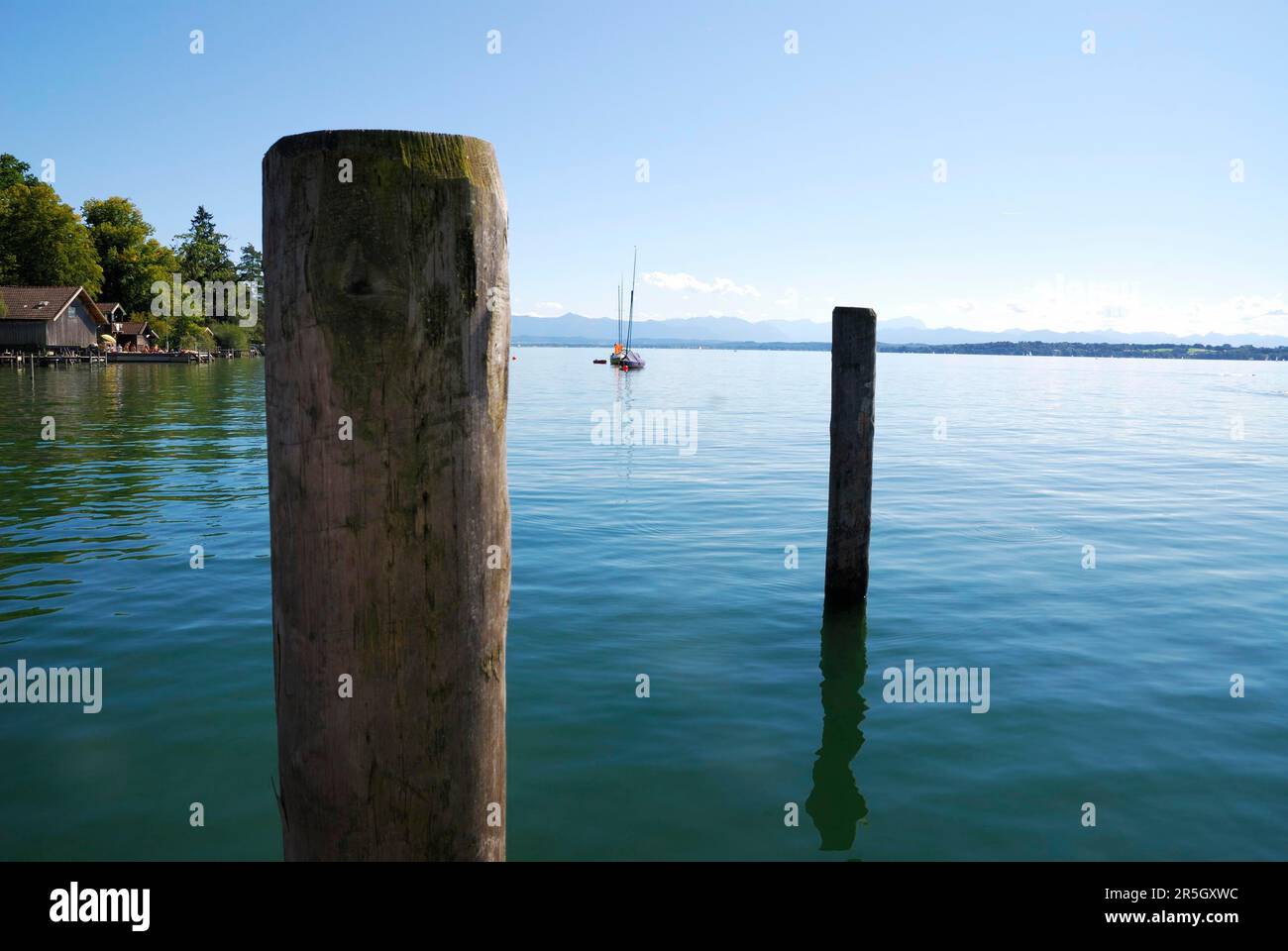 Lake Starnberg (Starnberger See) in Bavaria Germany Stock Photo - Alamy