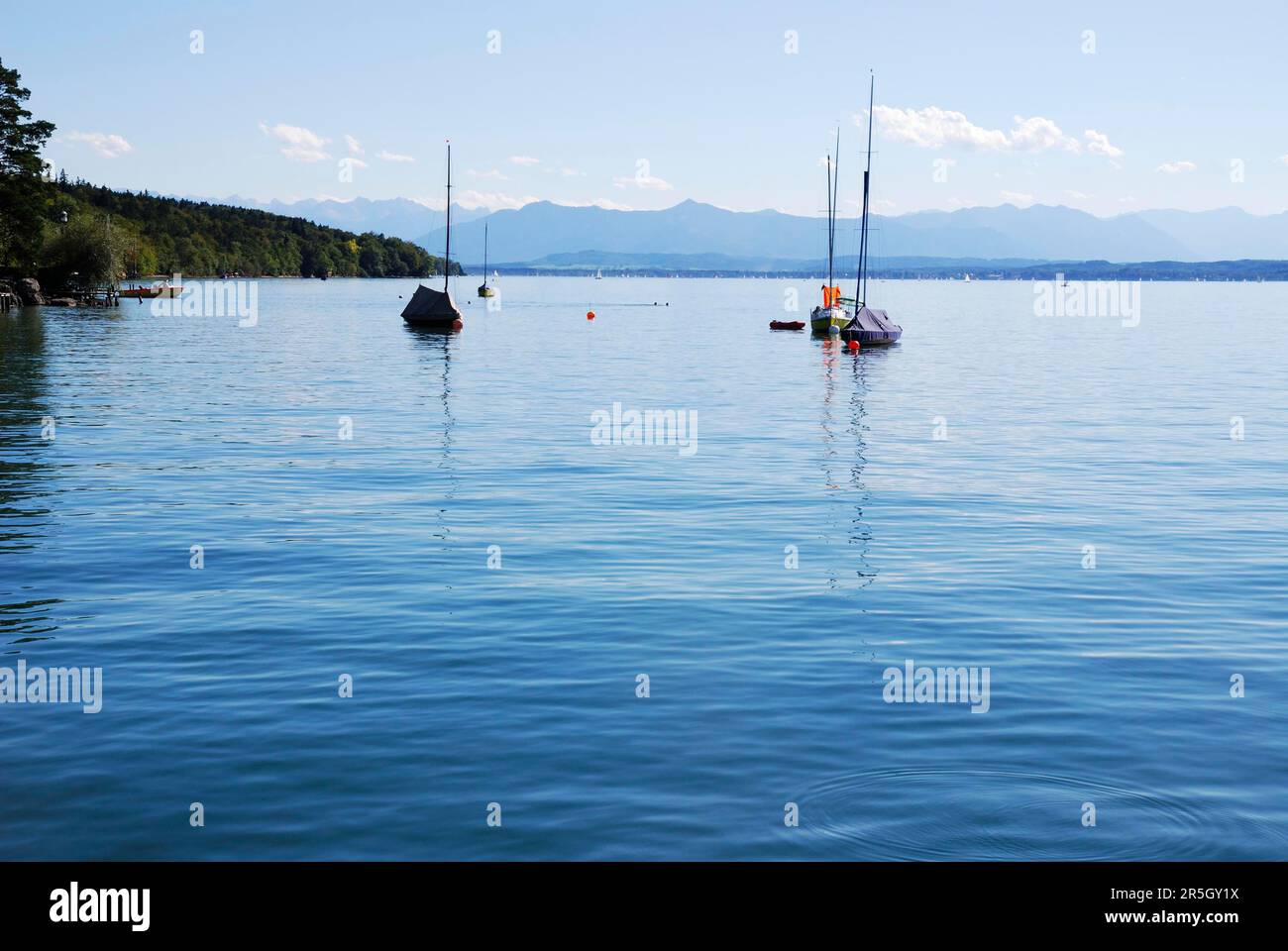 Lake Starnberg (Starnberger See) in Bavaria Germany Stock Photo - Alamy