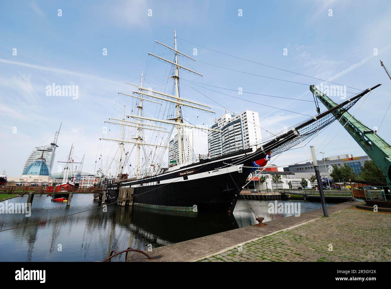 BREMERHAVEN, GERMANY, AUGUST 21: German Maritime Museum in Bremerhaven ...