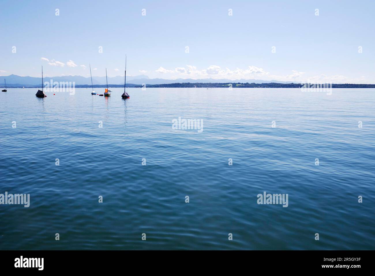 Lake Starnberg (Starnberger See) in Bavaria Germany Stock Photo - Alamy