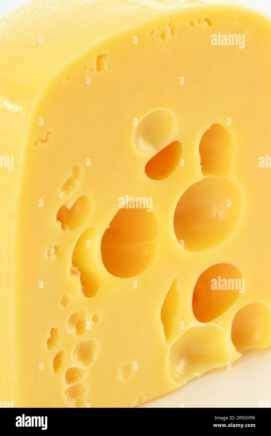 Composition with piece of cheese. Diary product Stock Photo - Alamy