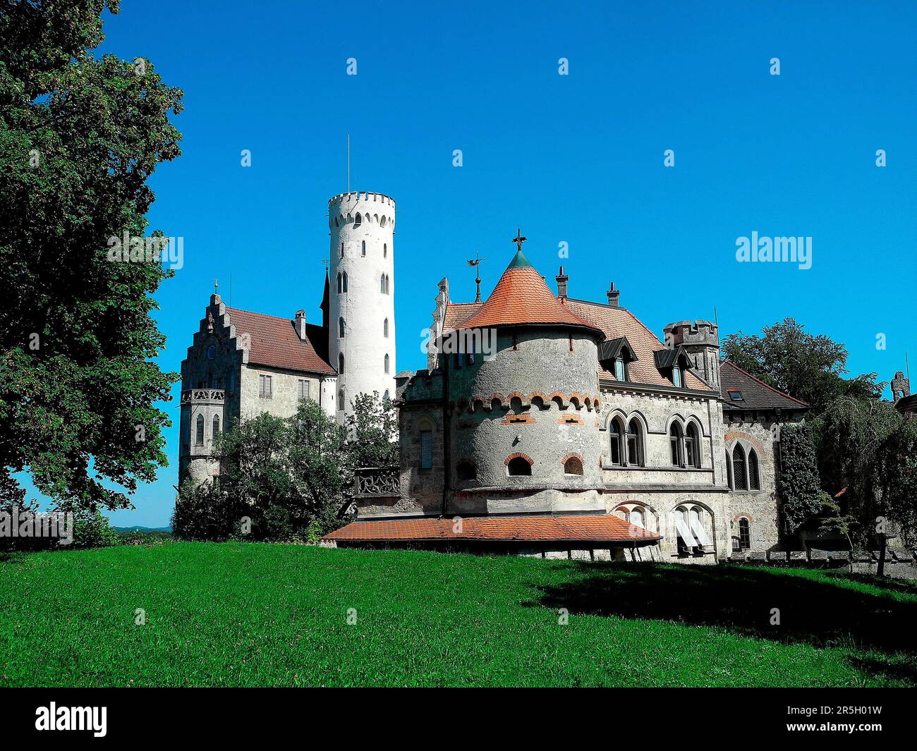 Lichtenstein castle in baden hi-res stock photography and images - Alamy