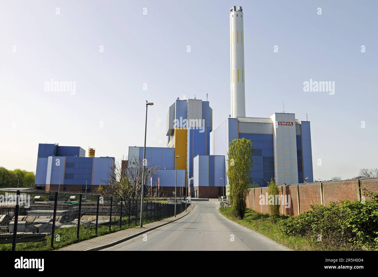 GMVA, waste incineration plant, Oberhausen, North Rhine-Westphalia ...