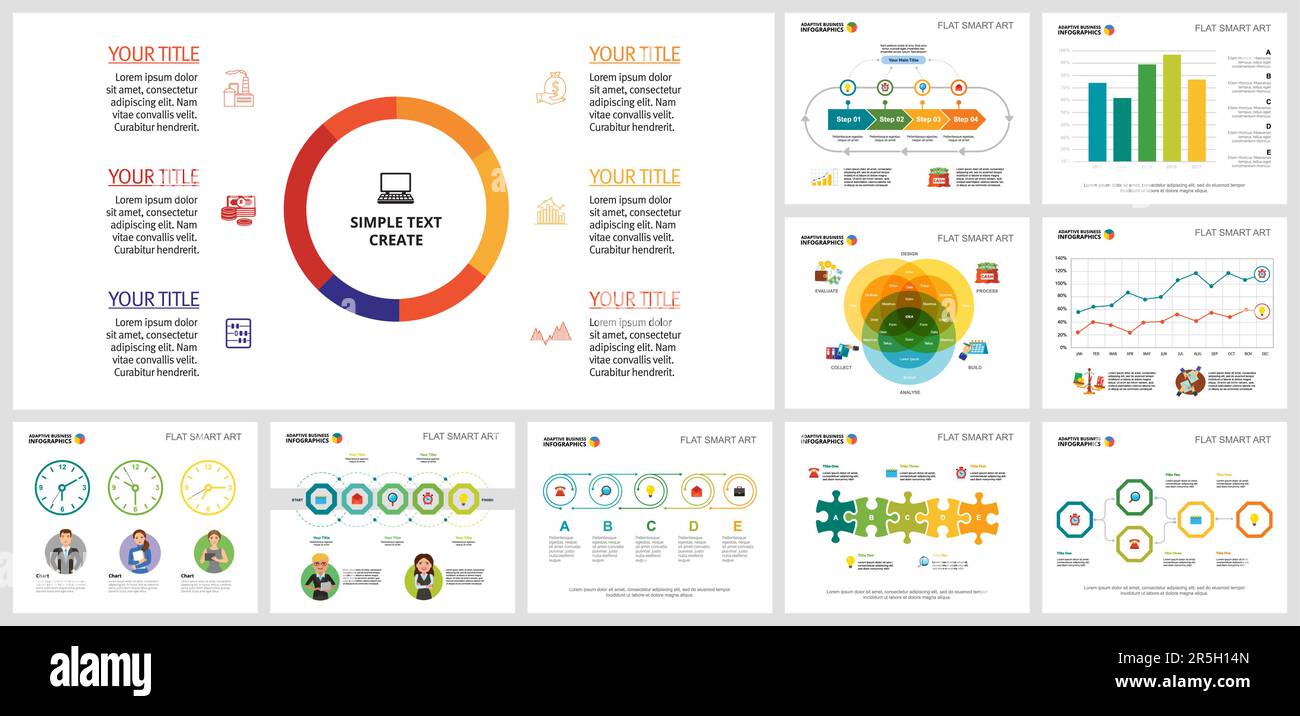Modern infographic layout set Stock Vector Image & Art - Alamy