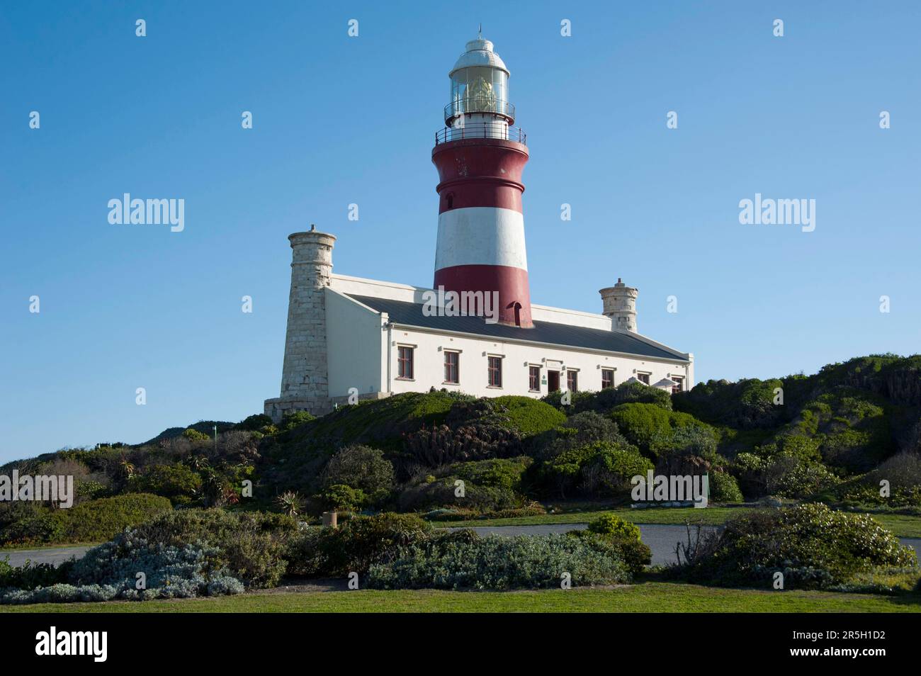 Lighthouse, Cape Agulhas, Cape Agulhas National Park, Western Cape ...