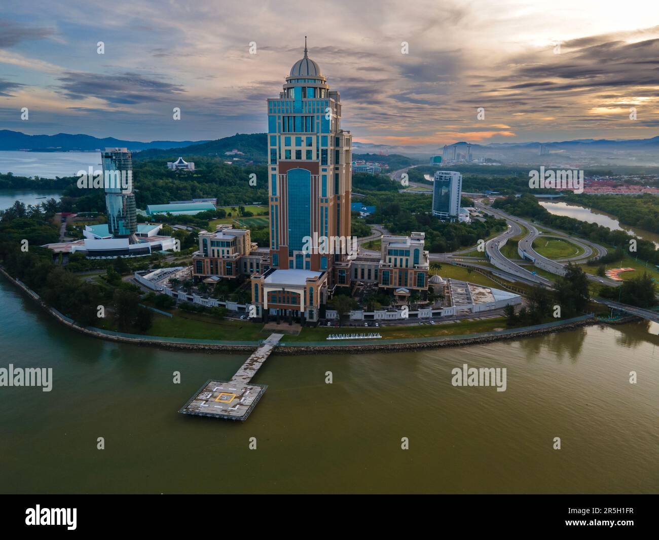 Kinabalu city tower hi-res stock photography and images - Alamy
