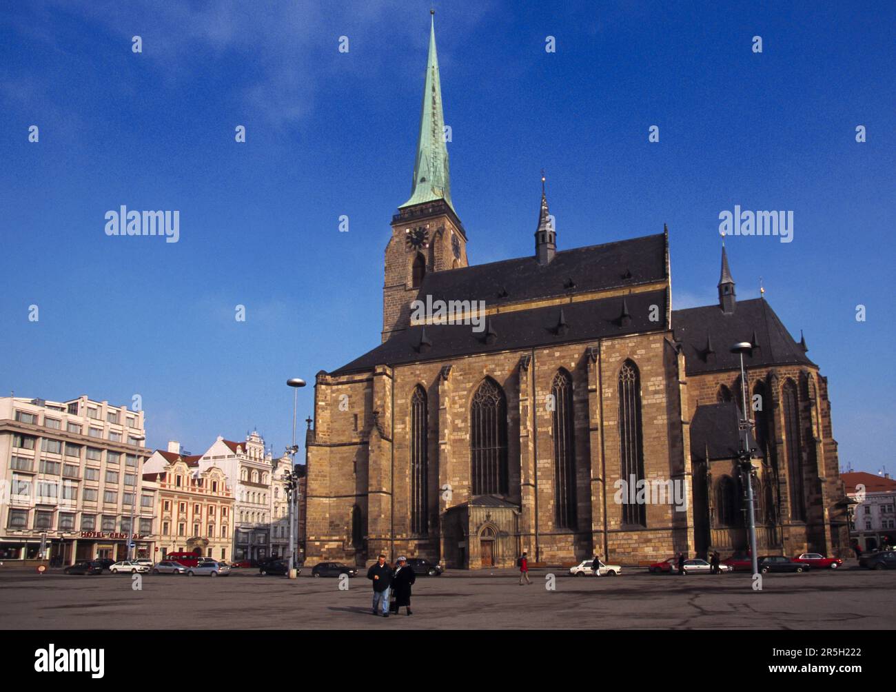 St. Bartholomew's Cathedral, Pilsen, Bohemia, St. Bartholomew, St ...