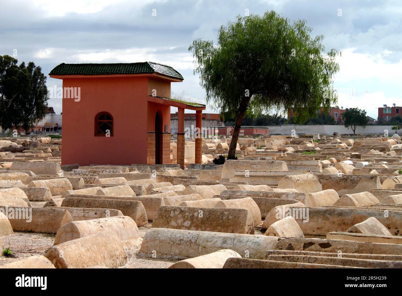 Jewish Cemetery, Marrakech, Morocco Stock Photo - Alamy