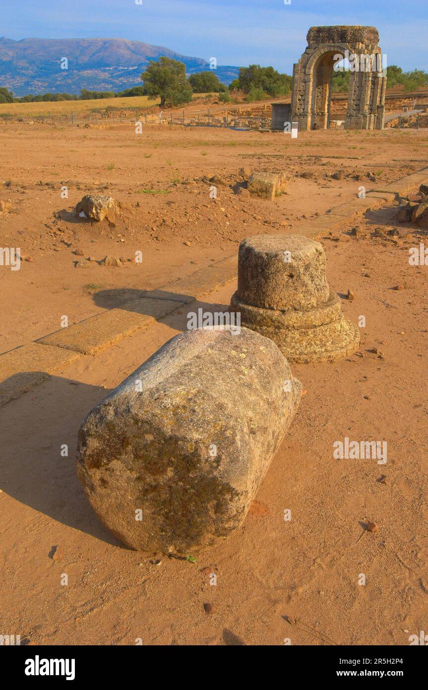 Roman Arch of Caparra (1st-2nd century AD), Caparra, Zarza de ...