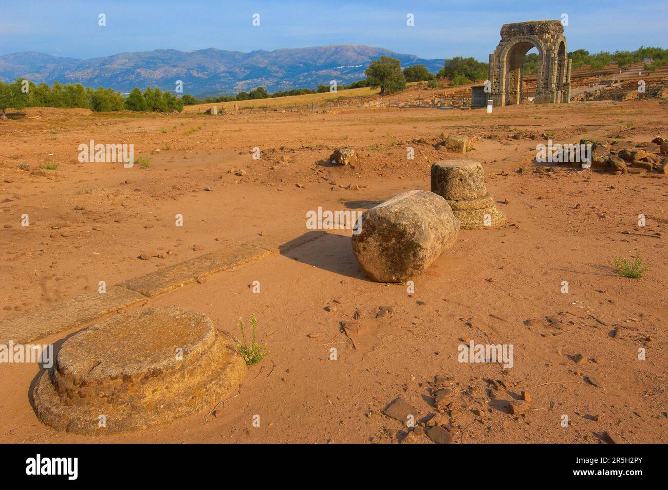 Roman Arch of Caparra (1st-2nd century AD), Caparra, Zarza de ...