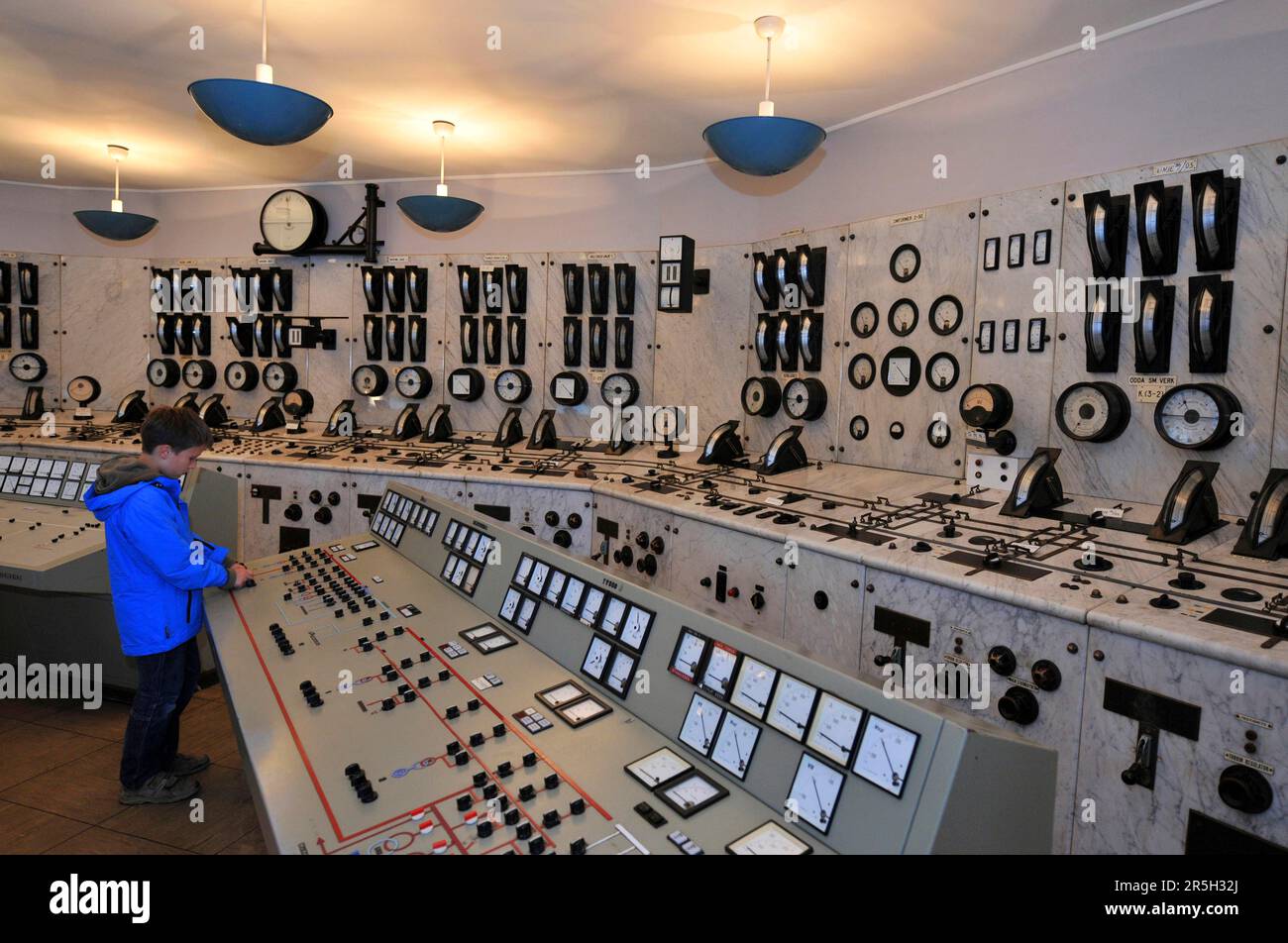 Boy, Control Centre, Norwegian Museum of Hydropower and Industry ...