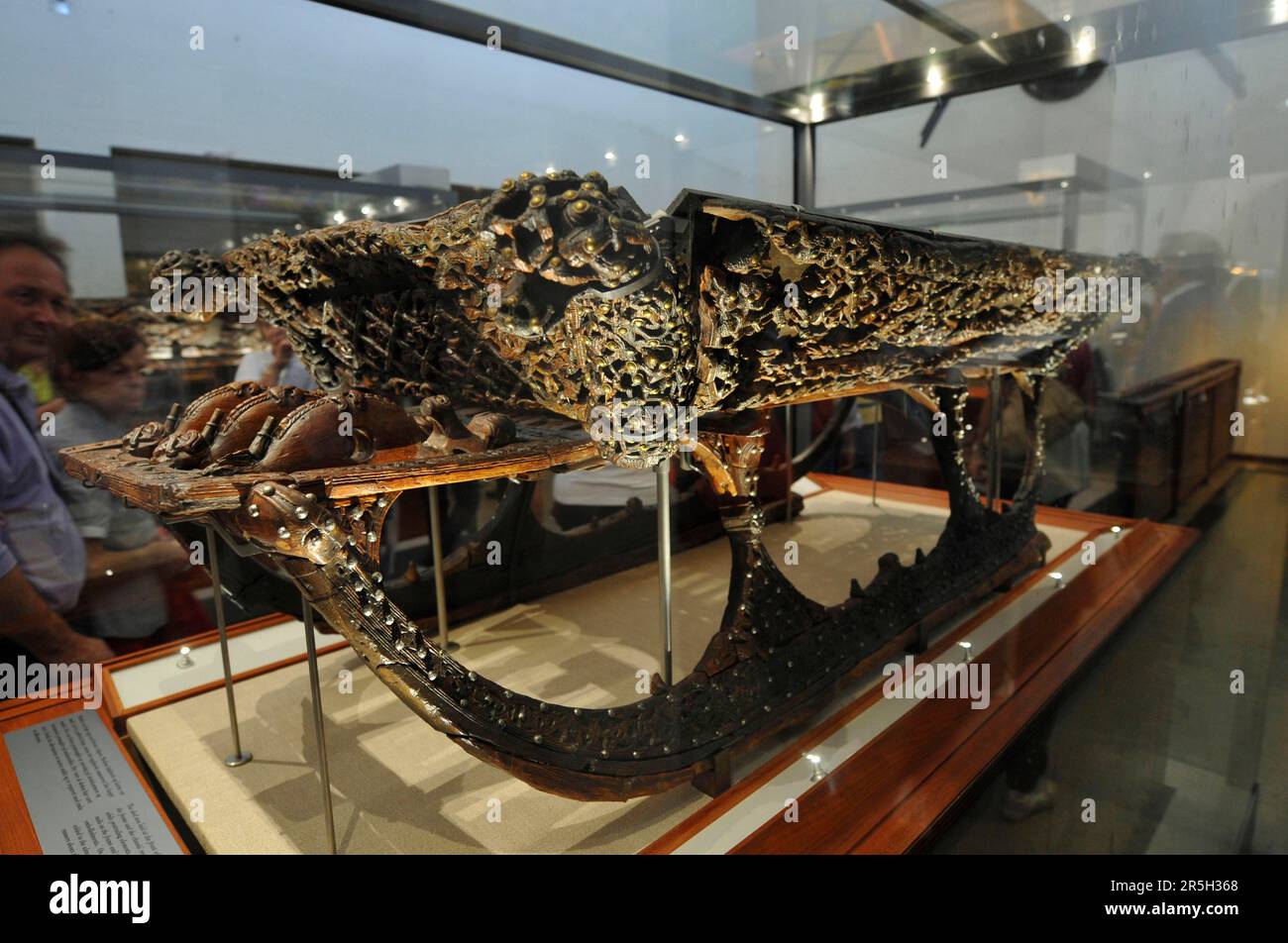 Wooden sledge, Viking ship house, Viking ship museum, Viking museum ...