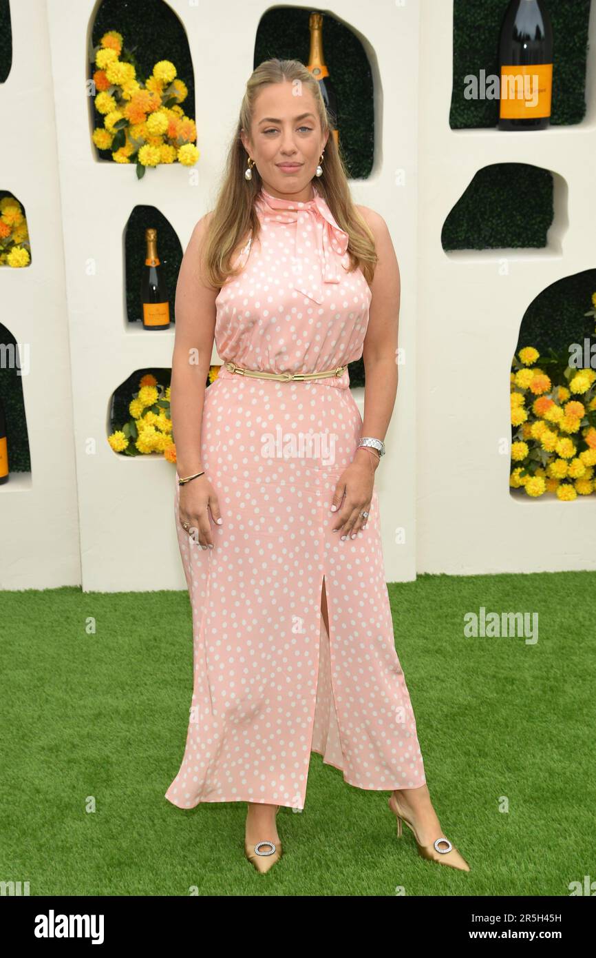 Jersey City, USA. 03rd June, 2023. Amanda Hirsch attends the Veuve ...